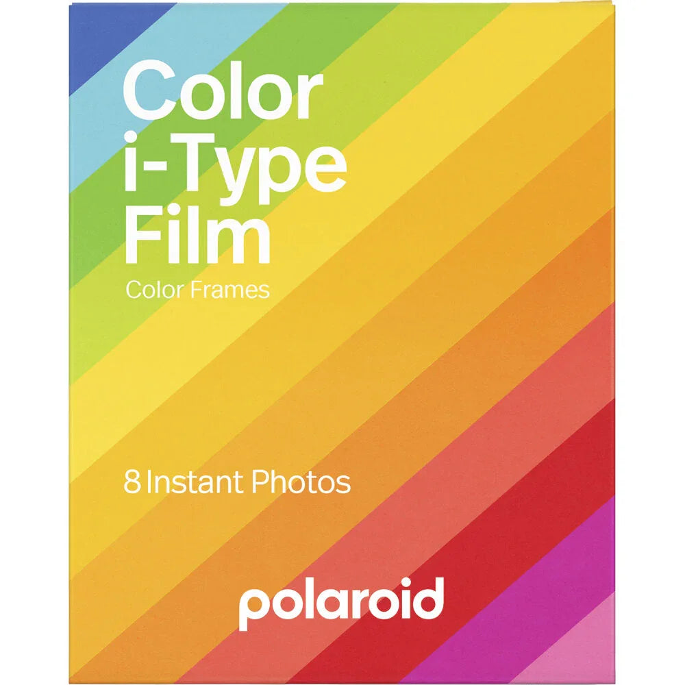 Polaroid i-Type Instant Color Film (Color Frames, 8 Exposures) at ...