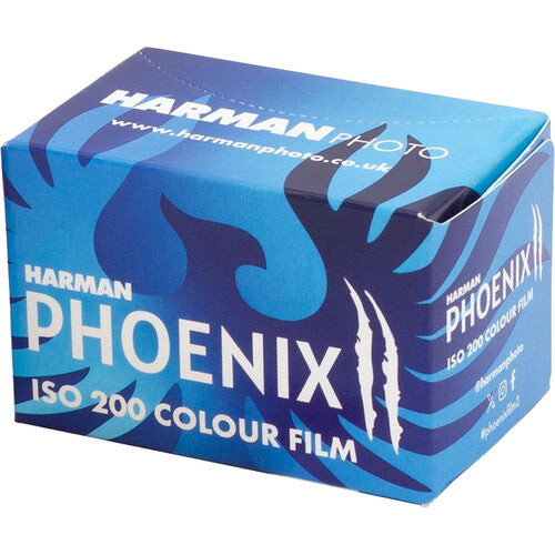 HARMAN Phoenix II 200 Color Negative Film (35mm Roll Film, 36 Exposure ...