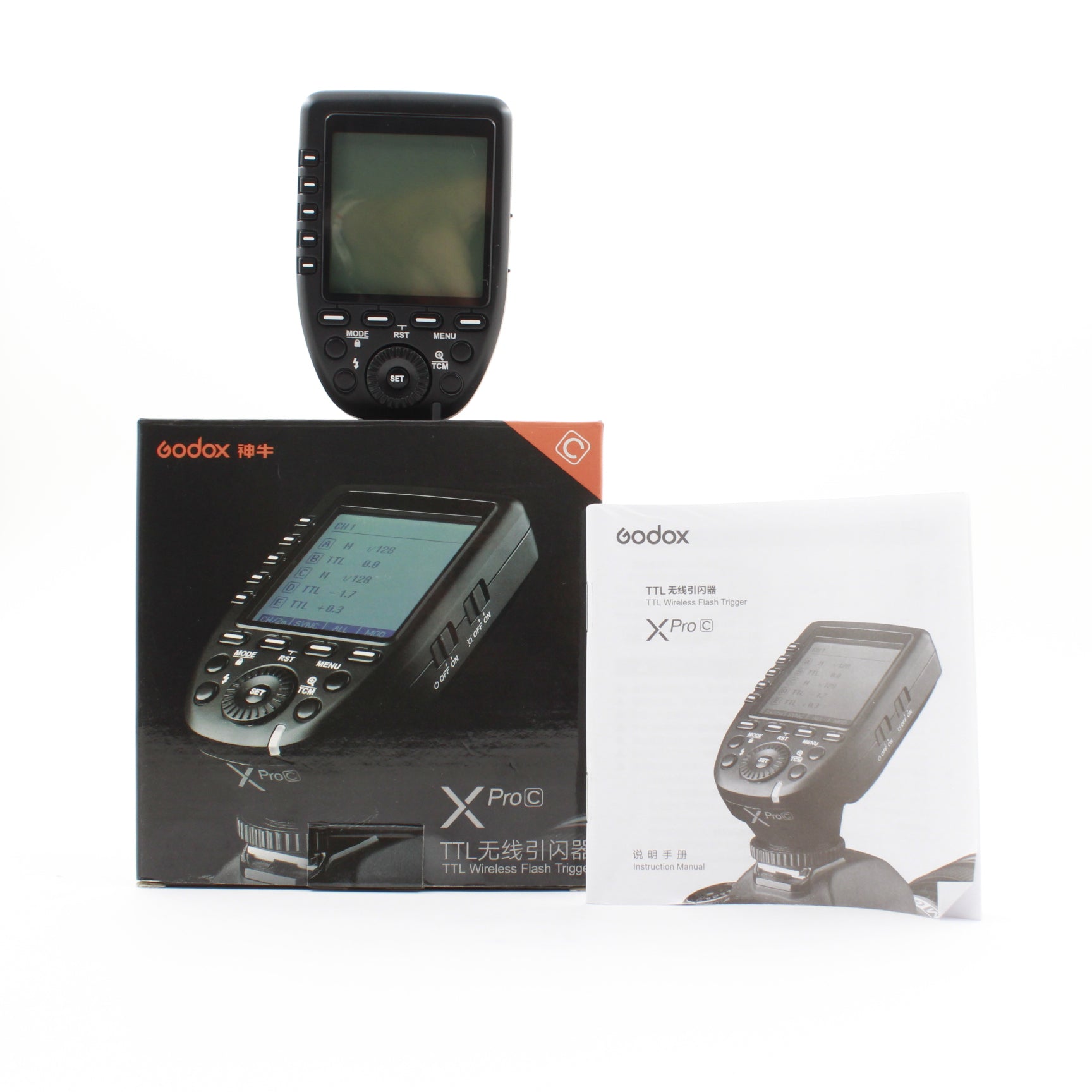 * OPEN BOX GOOD * Godox XProC TTL Wireless Flash Trigger for Canon Cam ...