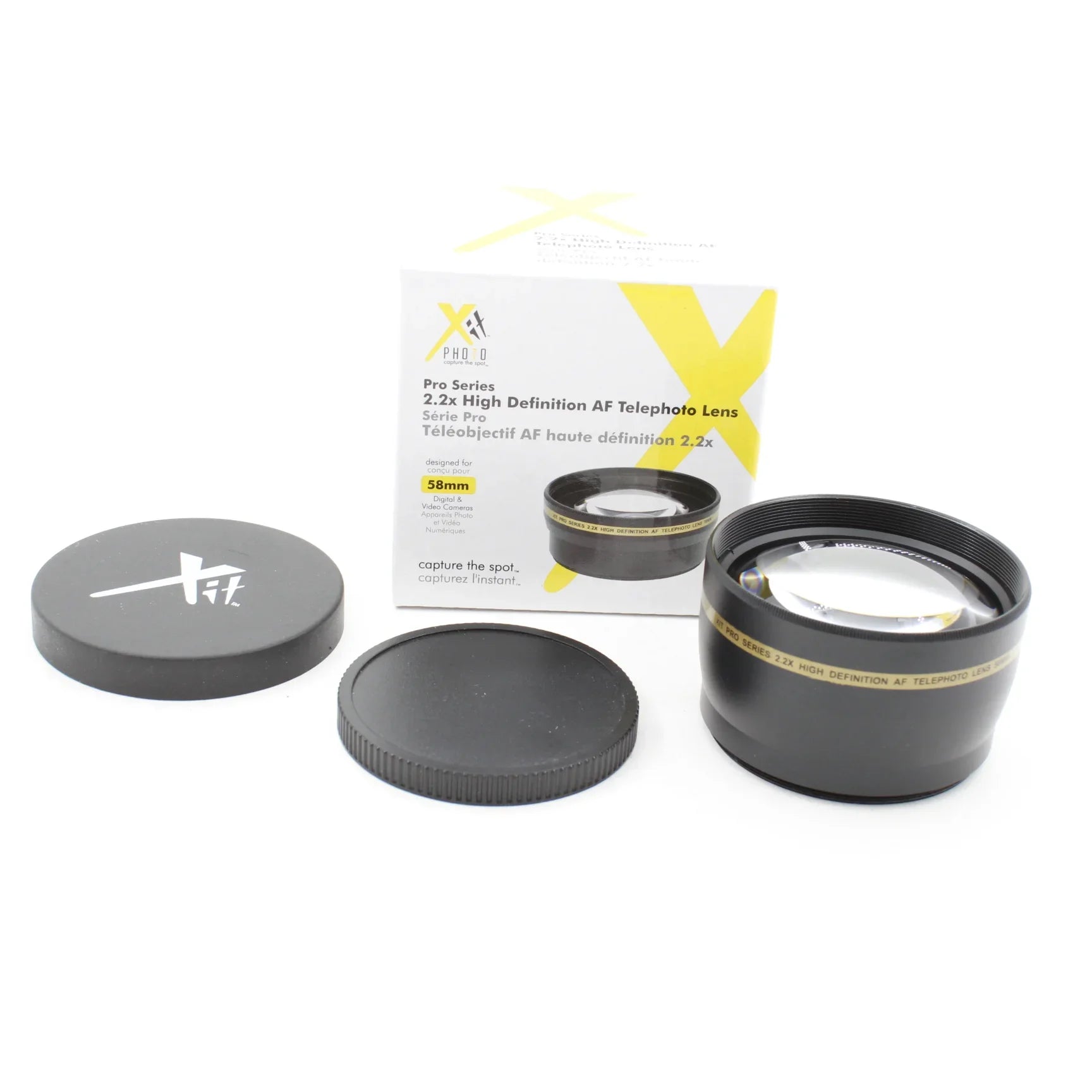 * USED * Pro Series 2.2 High Definition AF Telephoto Lens 58mm at ...