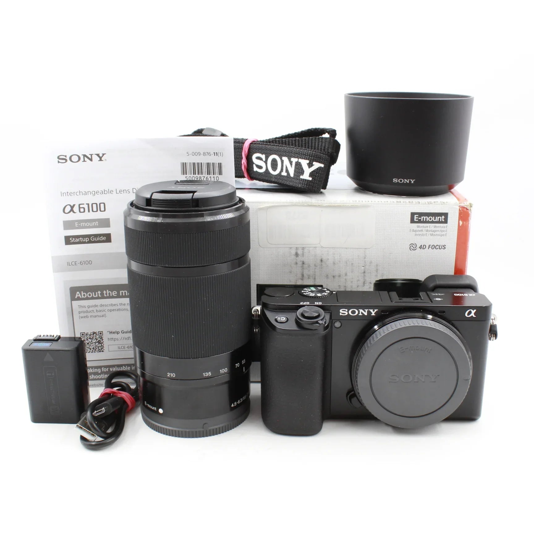 * OPEN BOX FAIR * Sony Alpha a6100 Mirrorless Digital Camera with 55 ...