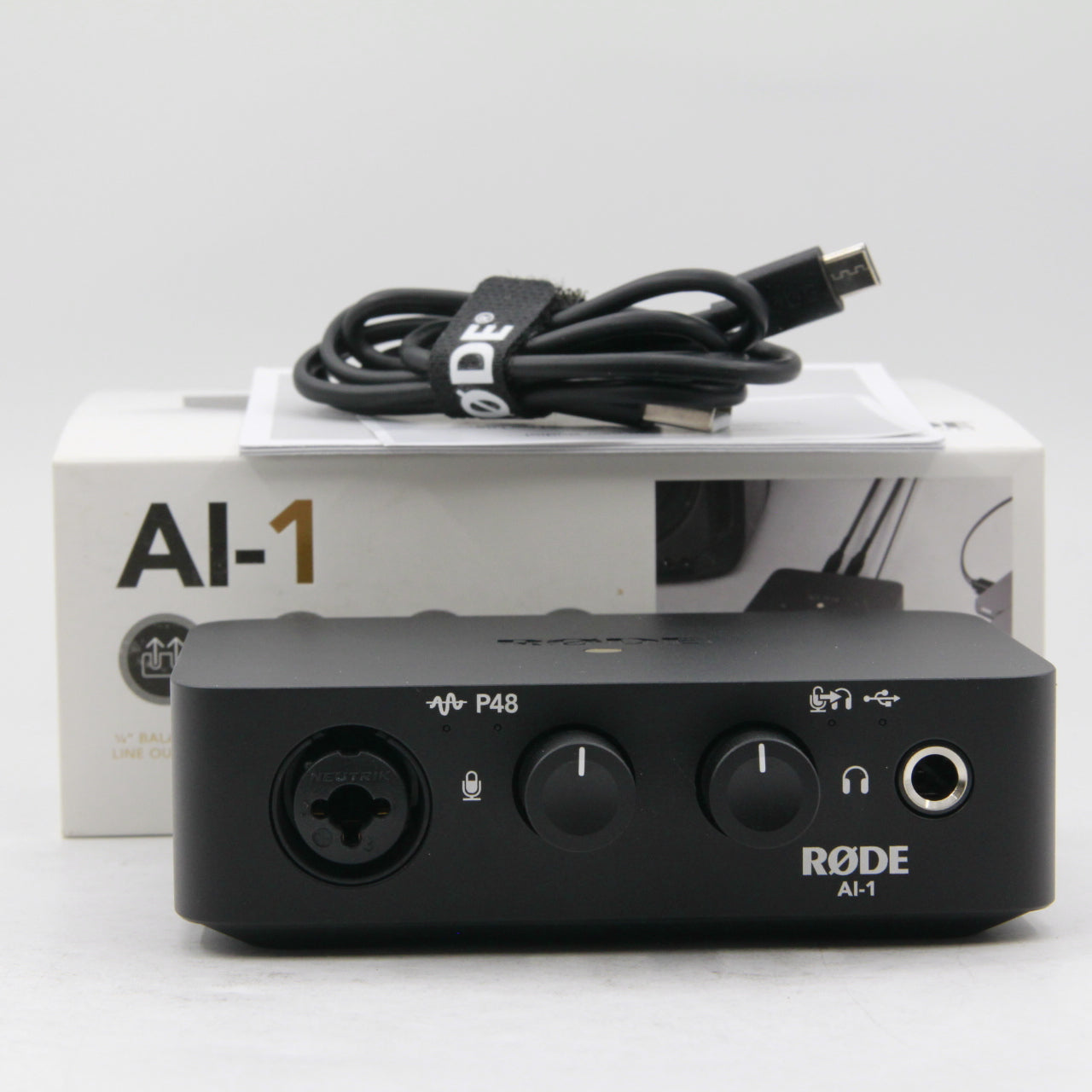 * OPEN BOX EXCELLENT * Rode AI-1 Studio-Quality USB Audio Interface ...