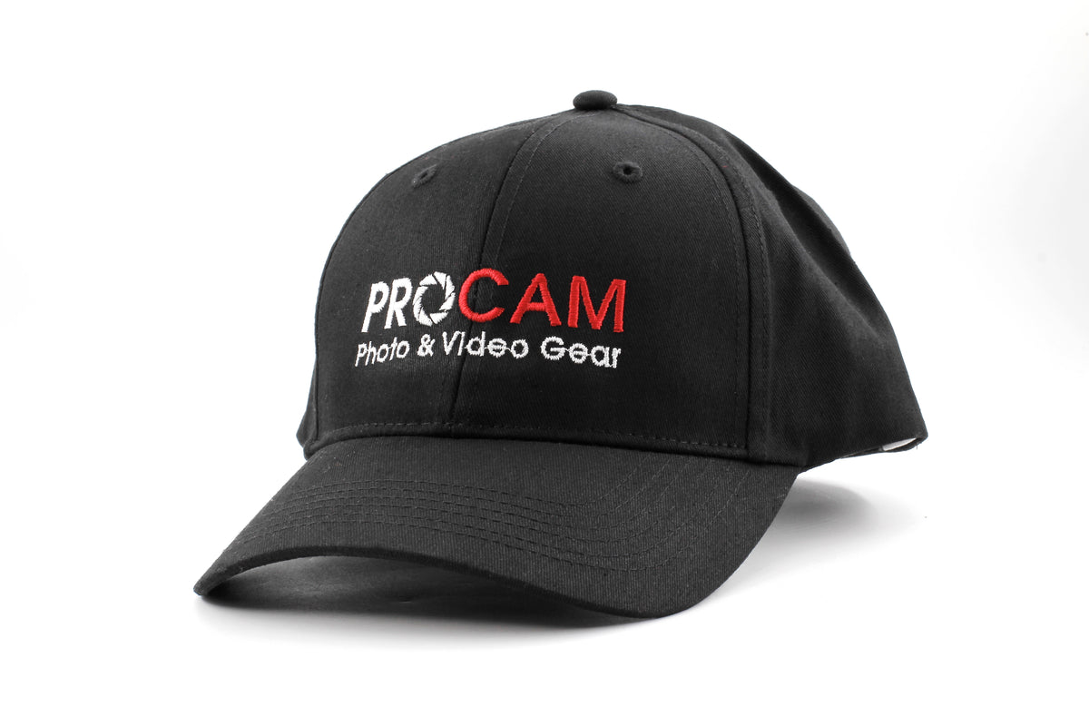 PROCAM Logo Hat (Black) – PROCAM Photo & Video Gear