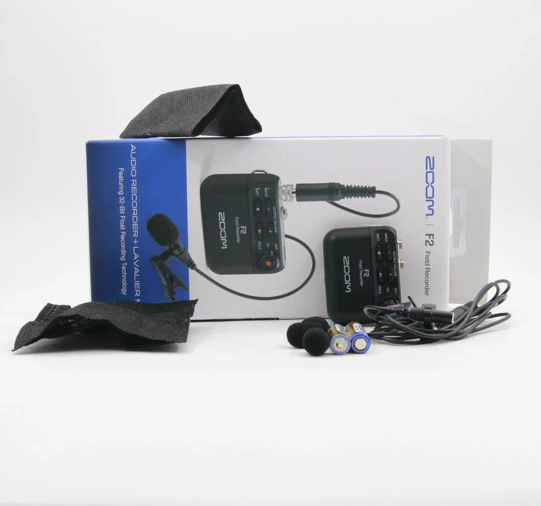 * OPEN BOX GOOD * Zoom F2 Ultracompact Portable Field Recorder with ...