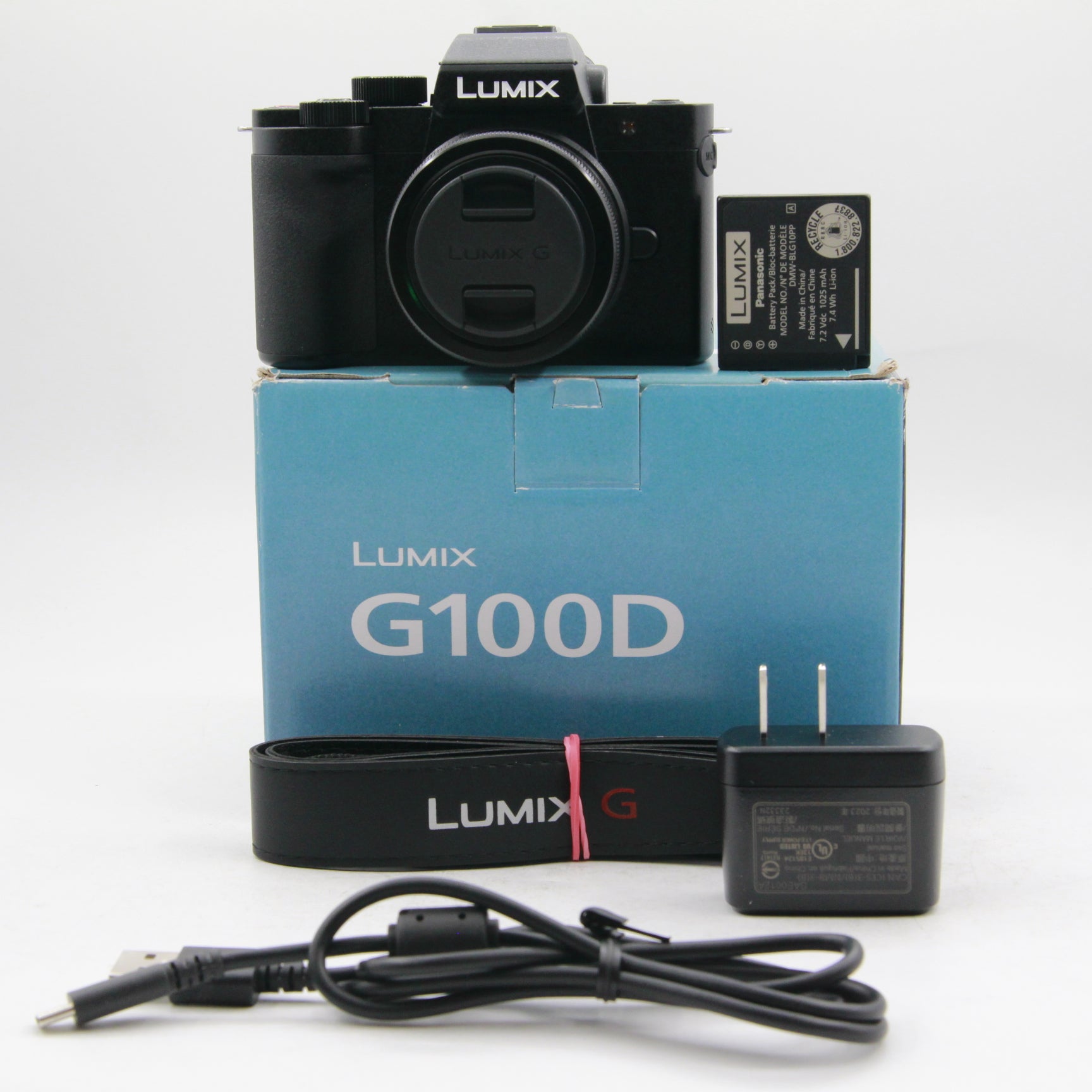 * OPEN BOX EXCELLENT * Panasonic Lumix G100D Mirrorless Camera with 12 ...