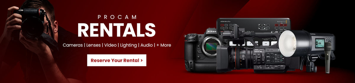 PROCAM Photo & Video Gear | Detroit · Chicago · Cincinnati · Ann Arbor